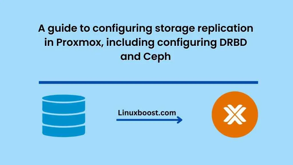 A guide to configuring storage replication in Proxmox A guide to configuring storage replication in Proxmox