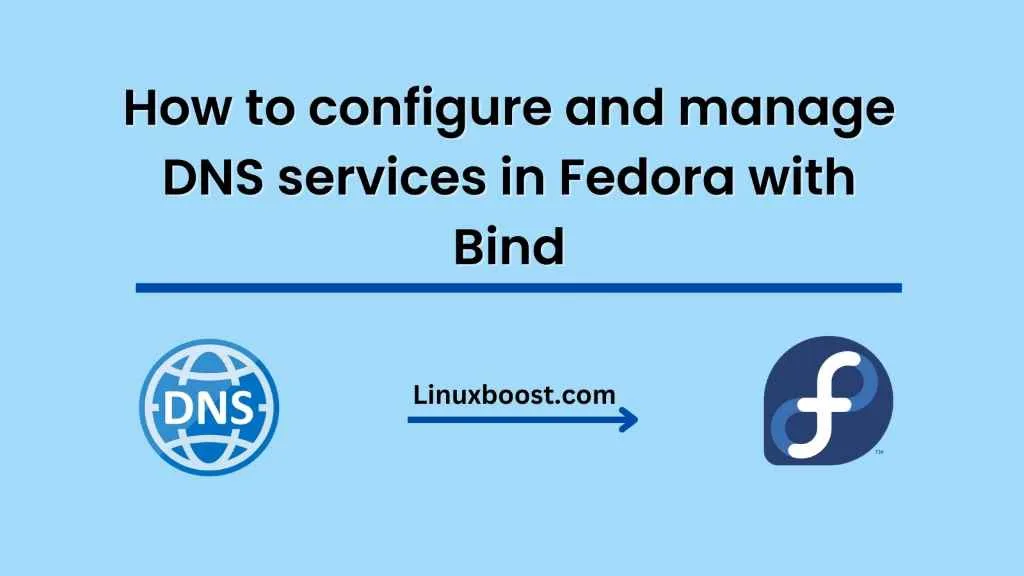How to configure and manage DNS services in Fedora with Bind