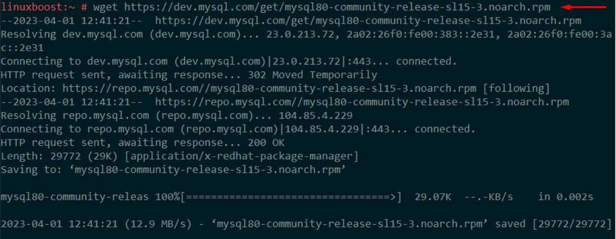 How To Install Mysql On Opensuse Linuxboost 3283