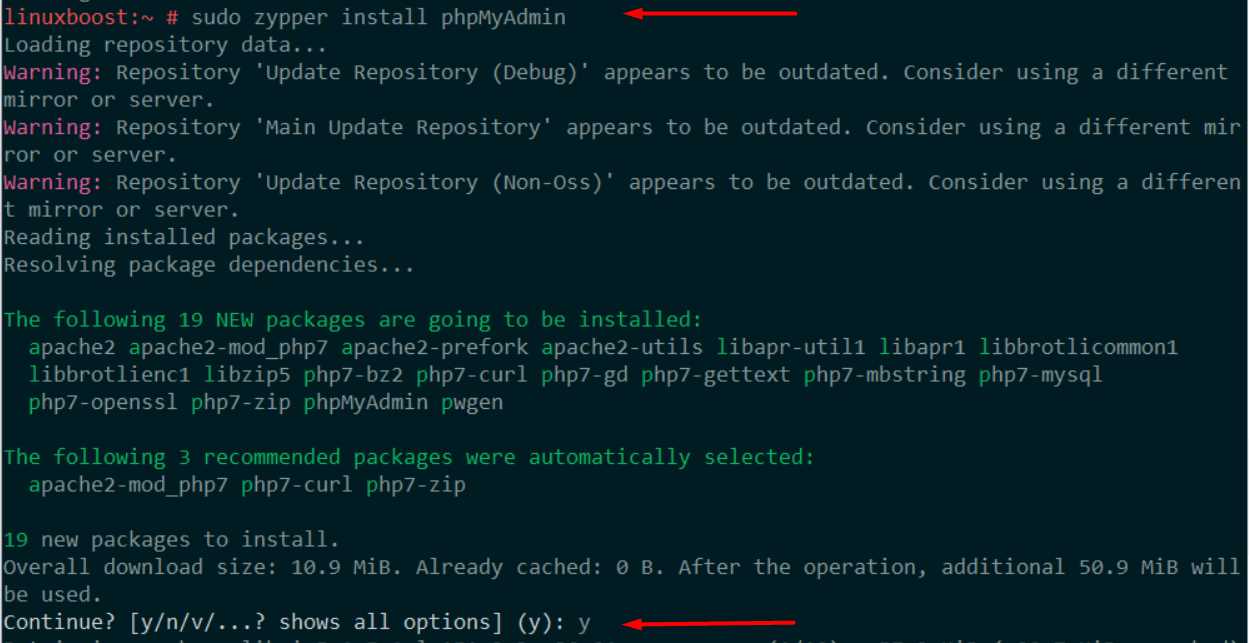 How To Install Phpmyadmin On Opensuse Linuxboost